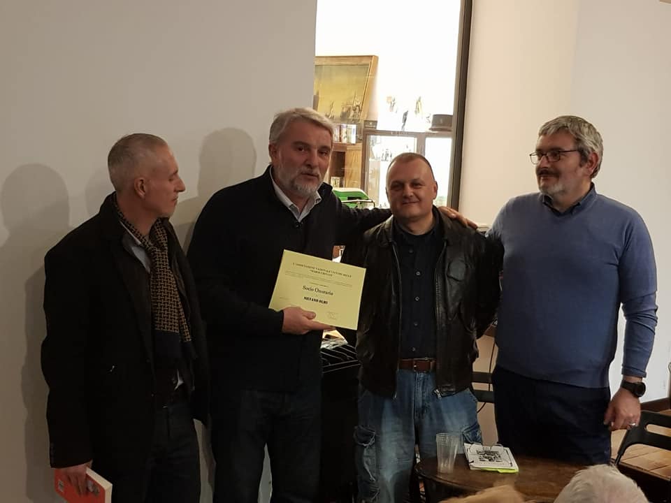 IMPORTANTE RICONOSCIMENTO PER SILVANO OLMI - Tarquinia Notizie